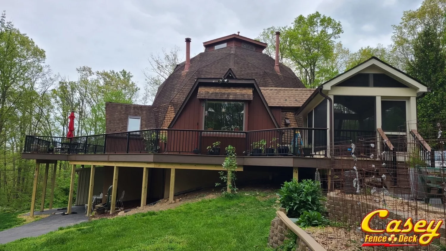 Dome House Deck