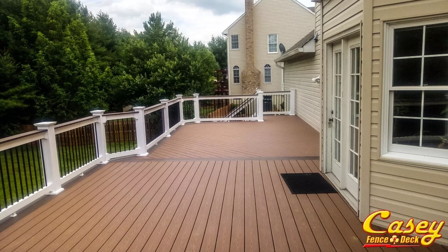 Fiberon Good Life Cabin Brown Deck in Spring Ridge Frederick MD