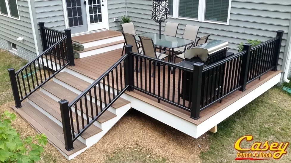 TimberTech Terrain Brown Oak Capped Composite Deck